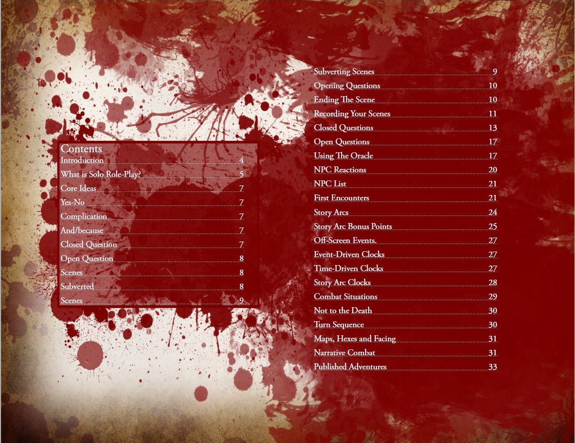 SURPS (GURPS) Solo Universal Role Play System - Solo Roleplaying & Game ...